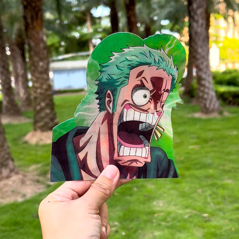 Luffy/Zoro/Sanji 3D Motion Stickers – Animeancy