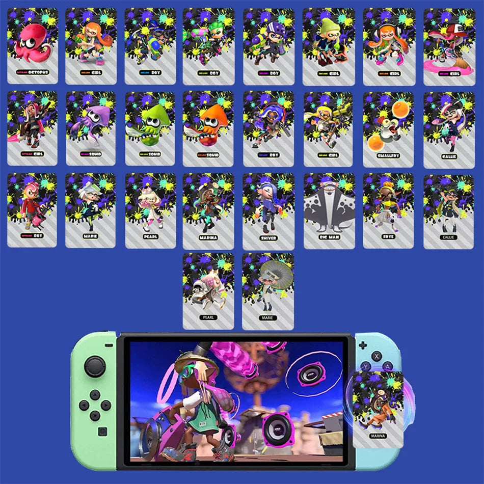 Zelda & Splatoon 3 Amiibo Cards for Tears of the Kingdom – Animeancy