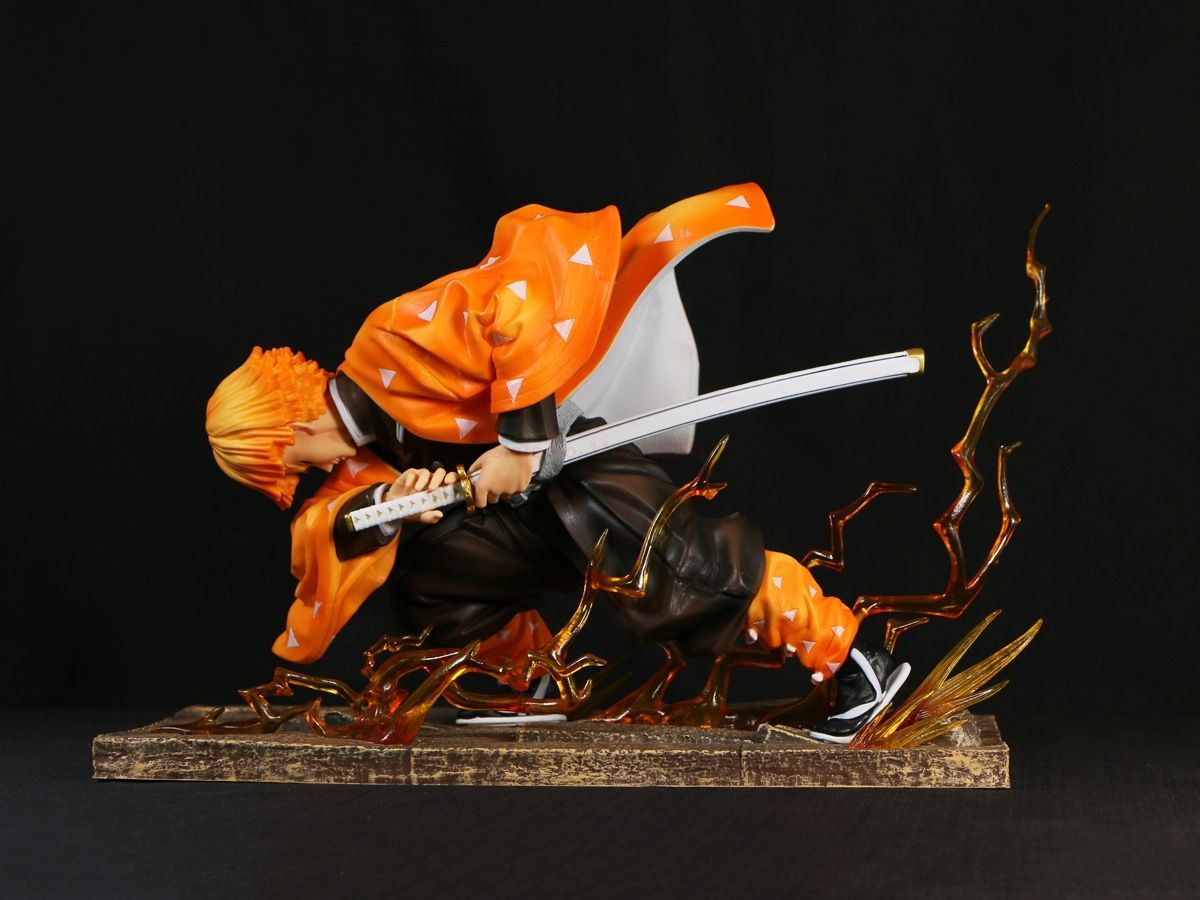 Demon Slayer Figure - TNT Hekireki Issen Agatsuma Zenitsu 24cm Action ...