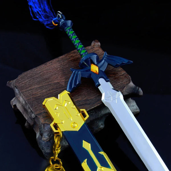 Hyrule Master Sword & Hylian Shield Keychain – Animeancy