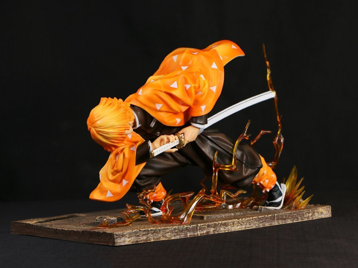 Demon Slayer Figure - TNT Hekireki Issen Agatsuma Zenitsu 24cm Action ...