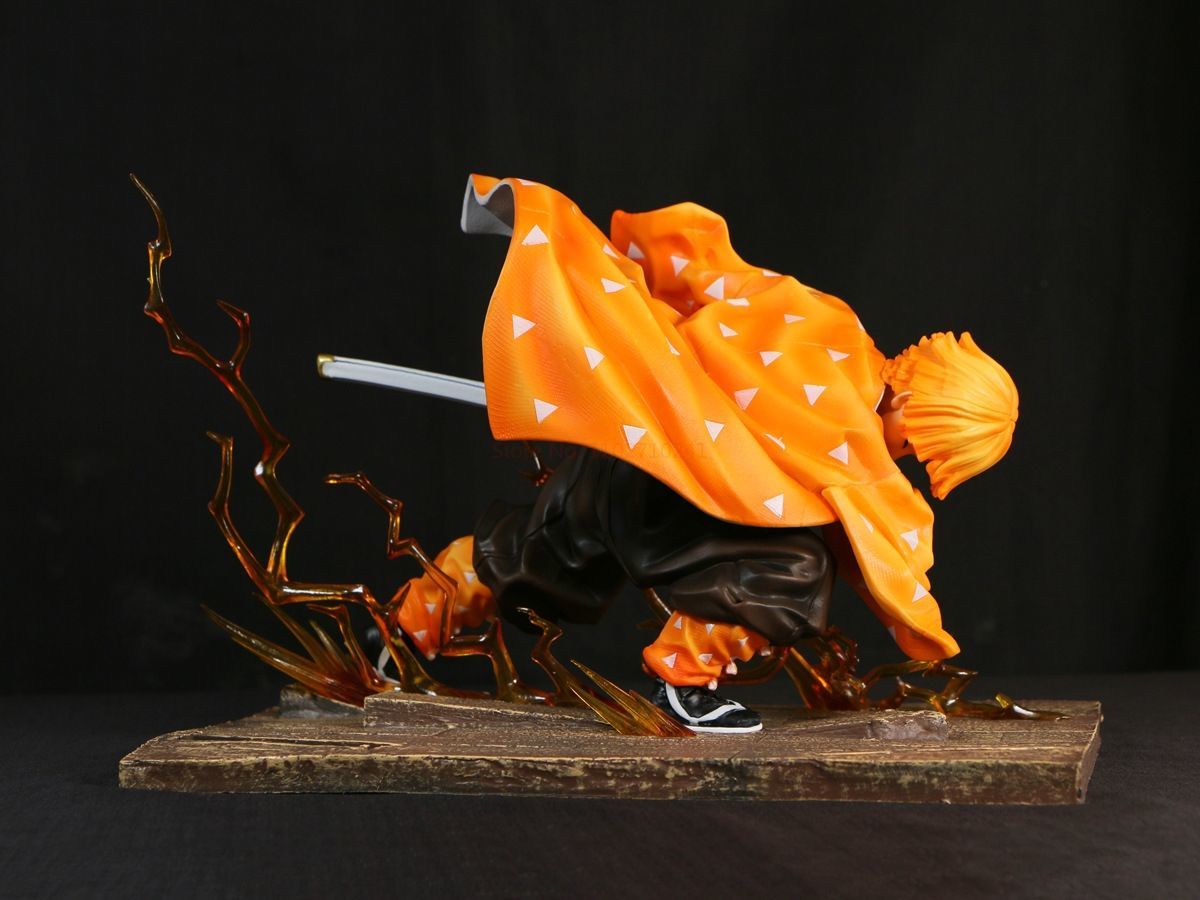 Demon Slayer Figure - TNT Hekireki Issen Agatsuma Zenitsu 24cm Action ...