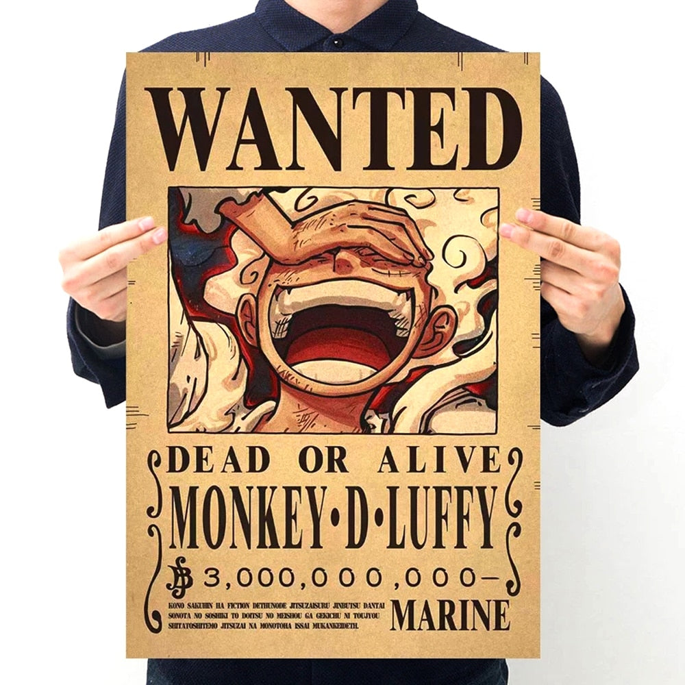 One Piece Wanted Posters – Animeancy