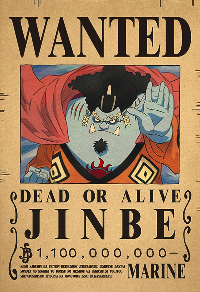 One Piece Wanted Posters – Animeancy